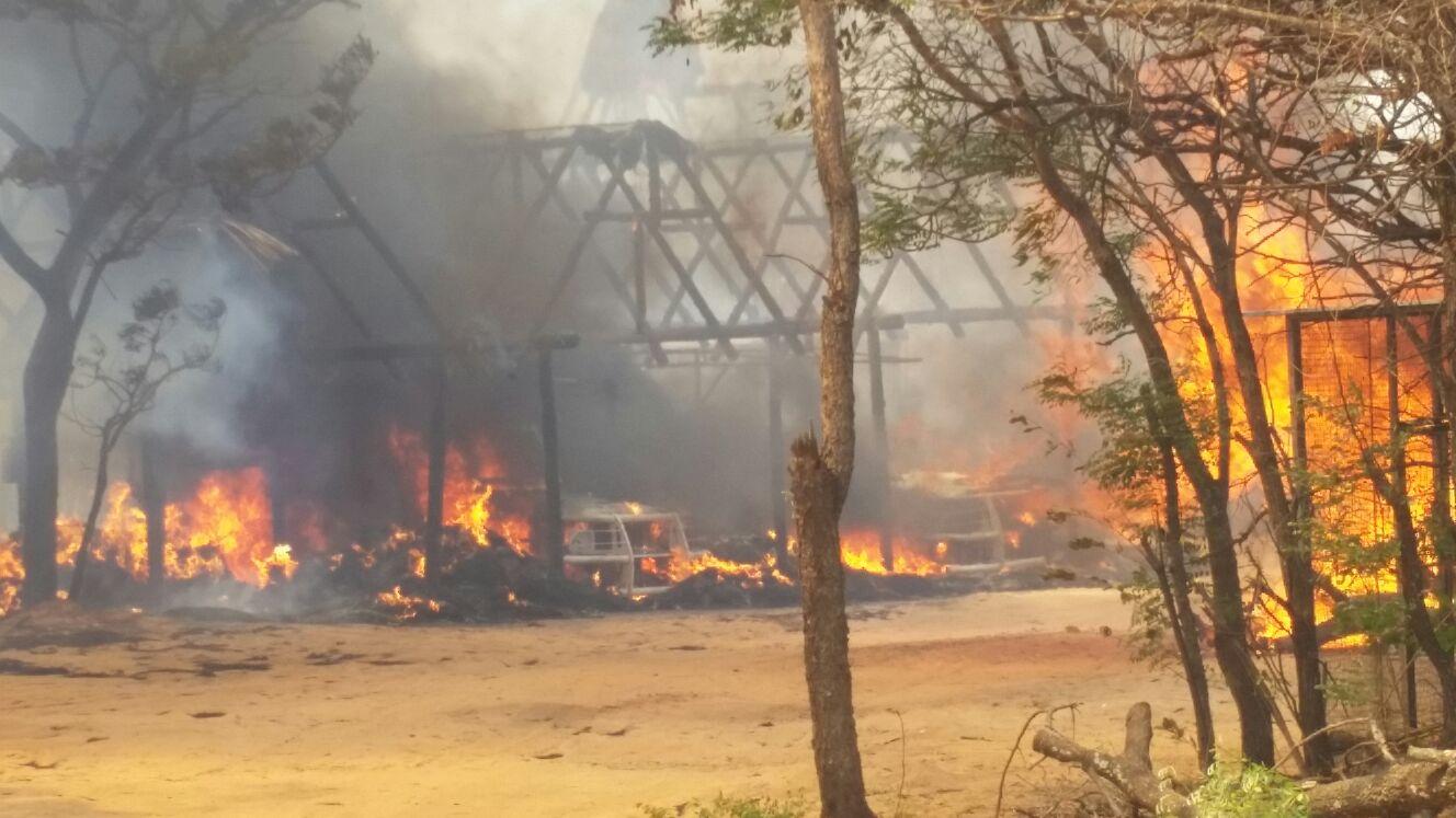 Wildside Safari Camp damaged by bush fire | Southern & East African ...